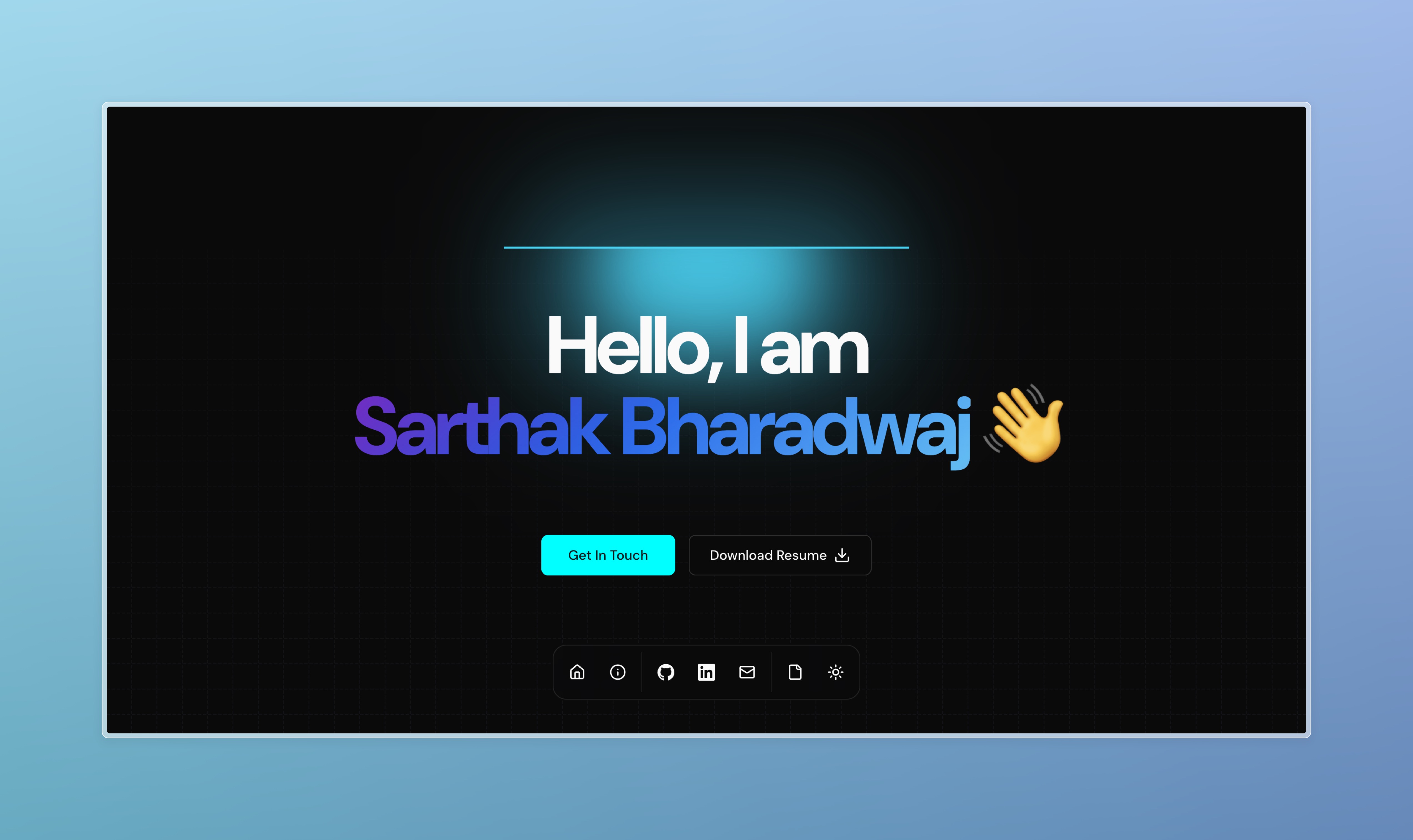 Sarthak Bharadwaj | Software Engineer